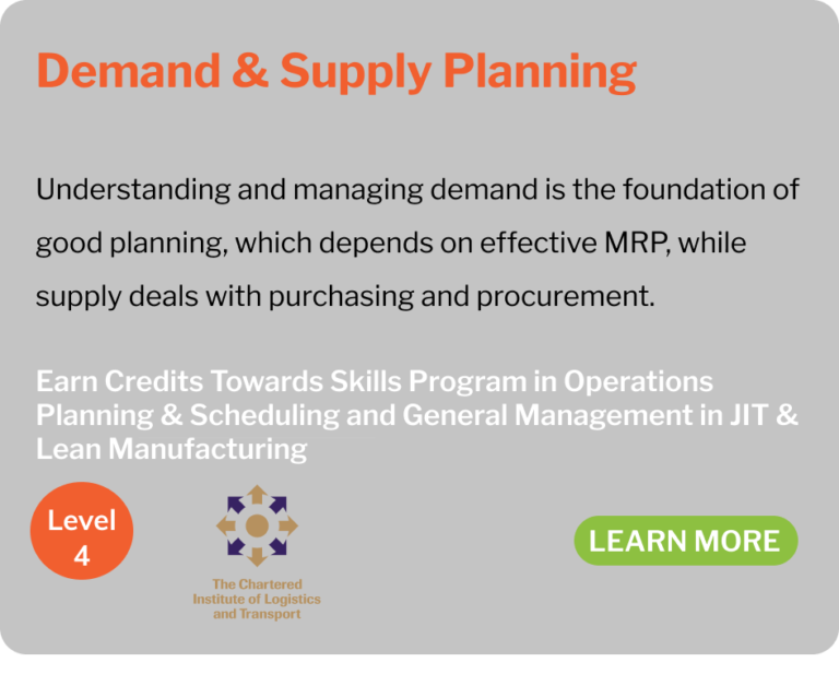 Manufacturing Control - Supply Chain Smart